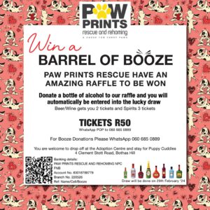 Amazing Raffle | Paw Prints Rescue & Rehoming