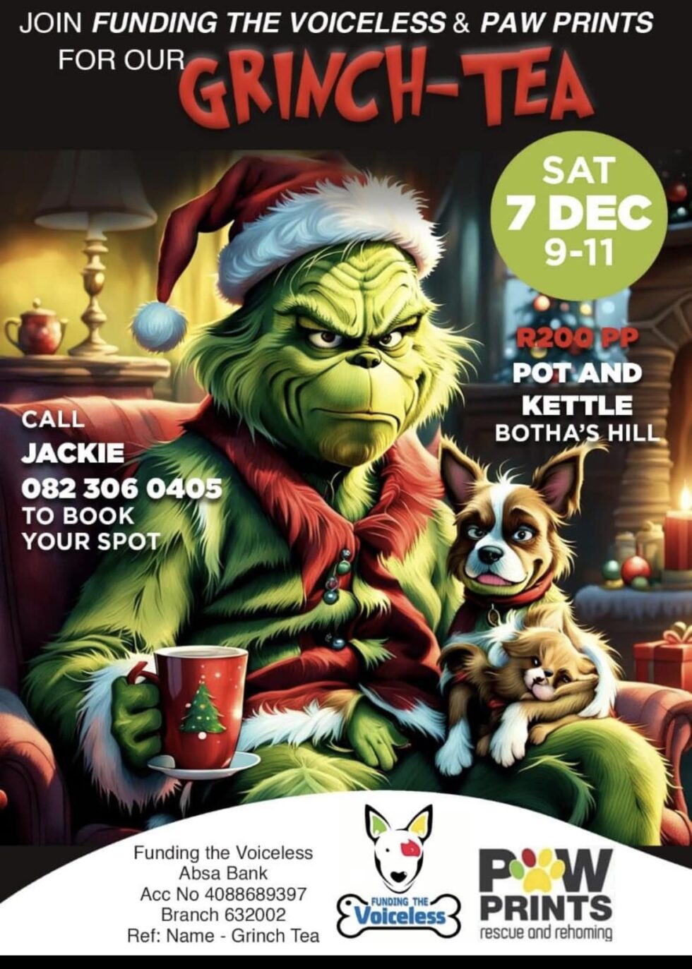 Grinch-Tea | Paw Prints Rescue & Rehoming